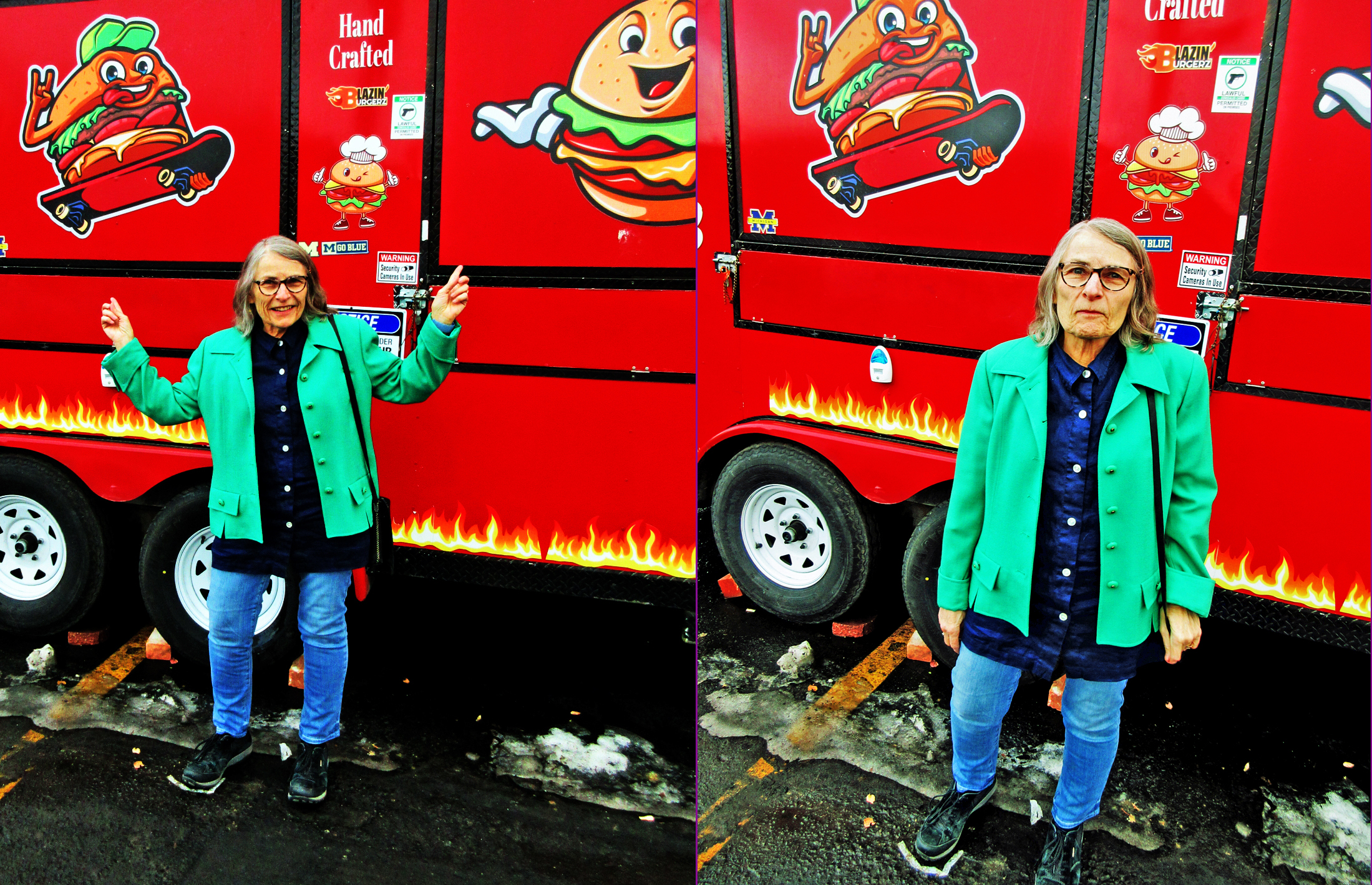 Outside the Bomber Cafe 2 | A Leak In The Safe